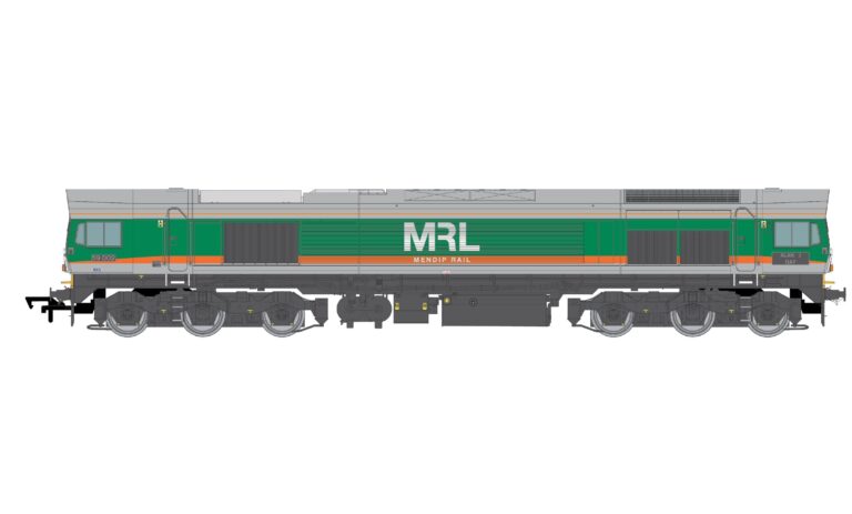 Dapol 4D-005-007SSM CLASS 59 59002 in MRL Green and Orange LIVERY DCC ...